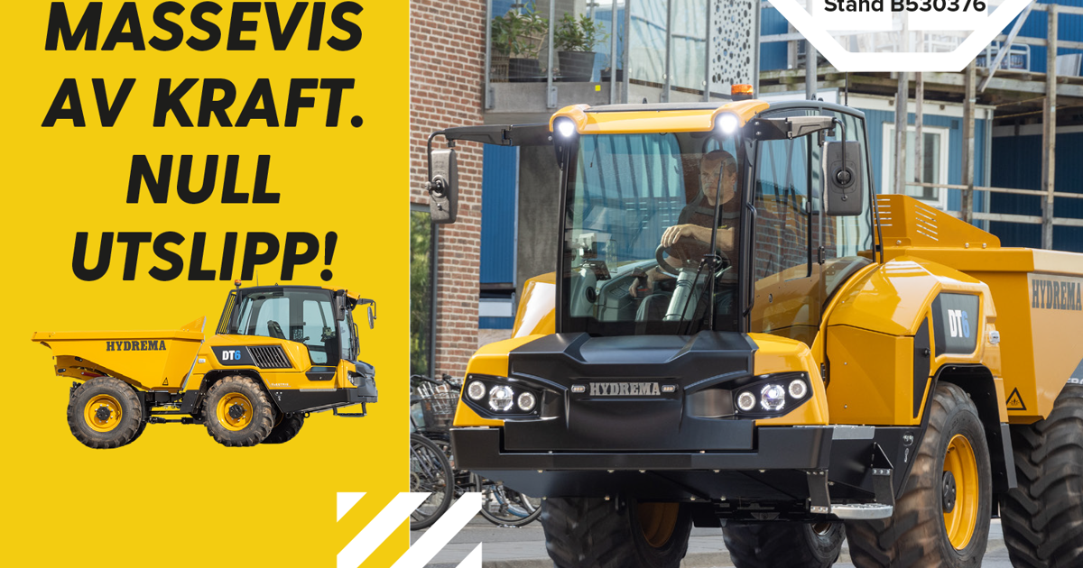 VEI OG ANLEGG 2024 - EN PRESENTASJON AV FREMTIDENS ANLEGGSMASKINER